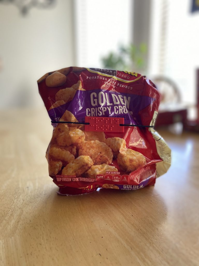 Frozen Food Braille Labels - by CanDoable